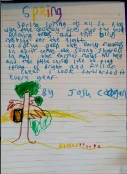 Spring Poem Challenge — St. Ultans School