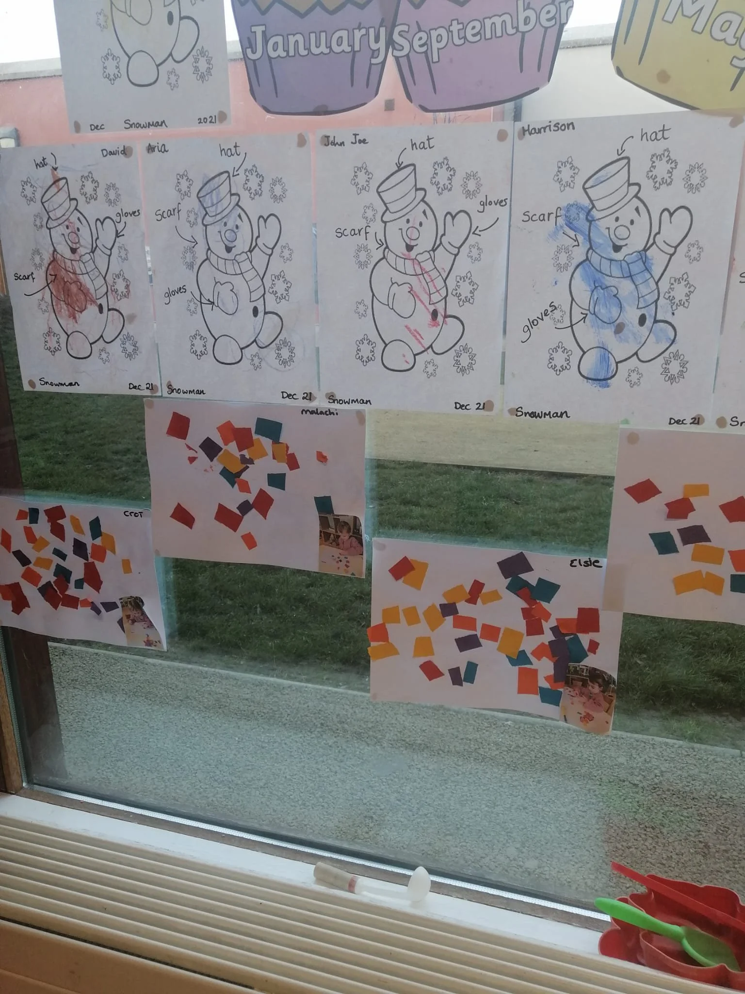 Dec 21 Early Years Windows — St. Ultans School