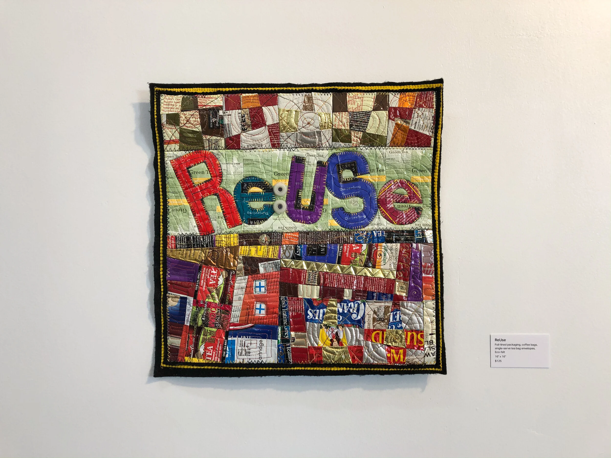 Trash Stash Quilt Art — DVAA