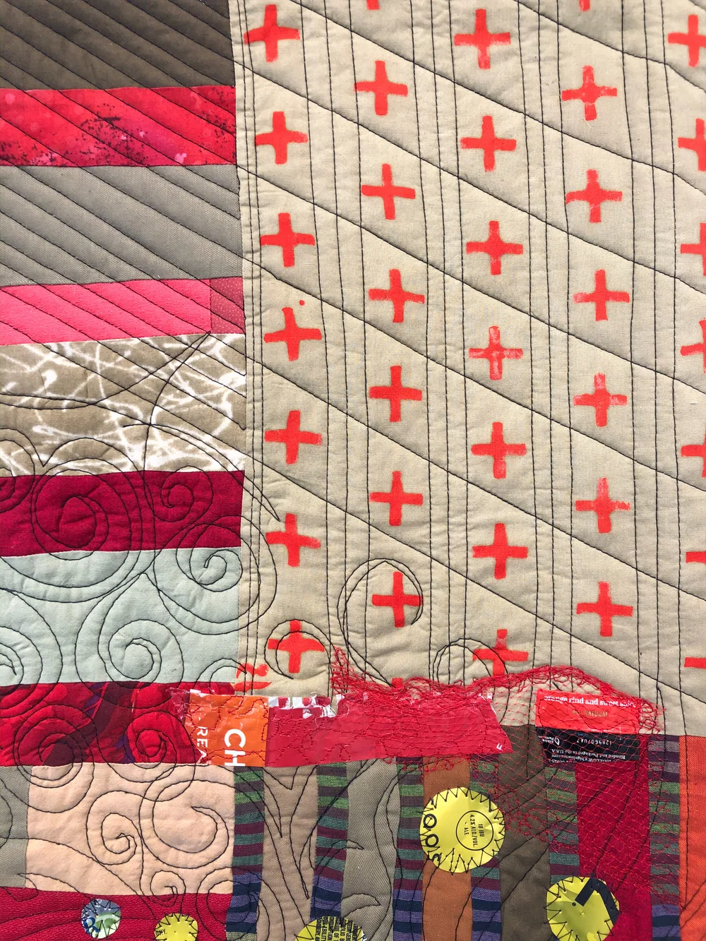 Trash Stash Quilt Art — DVAA