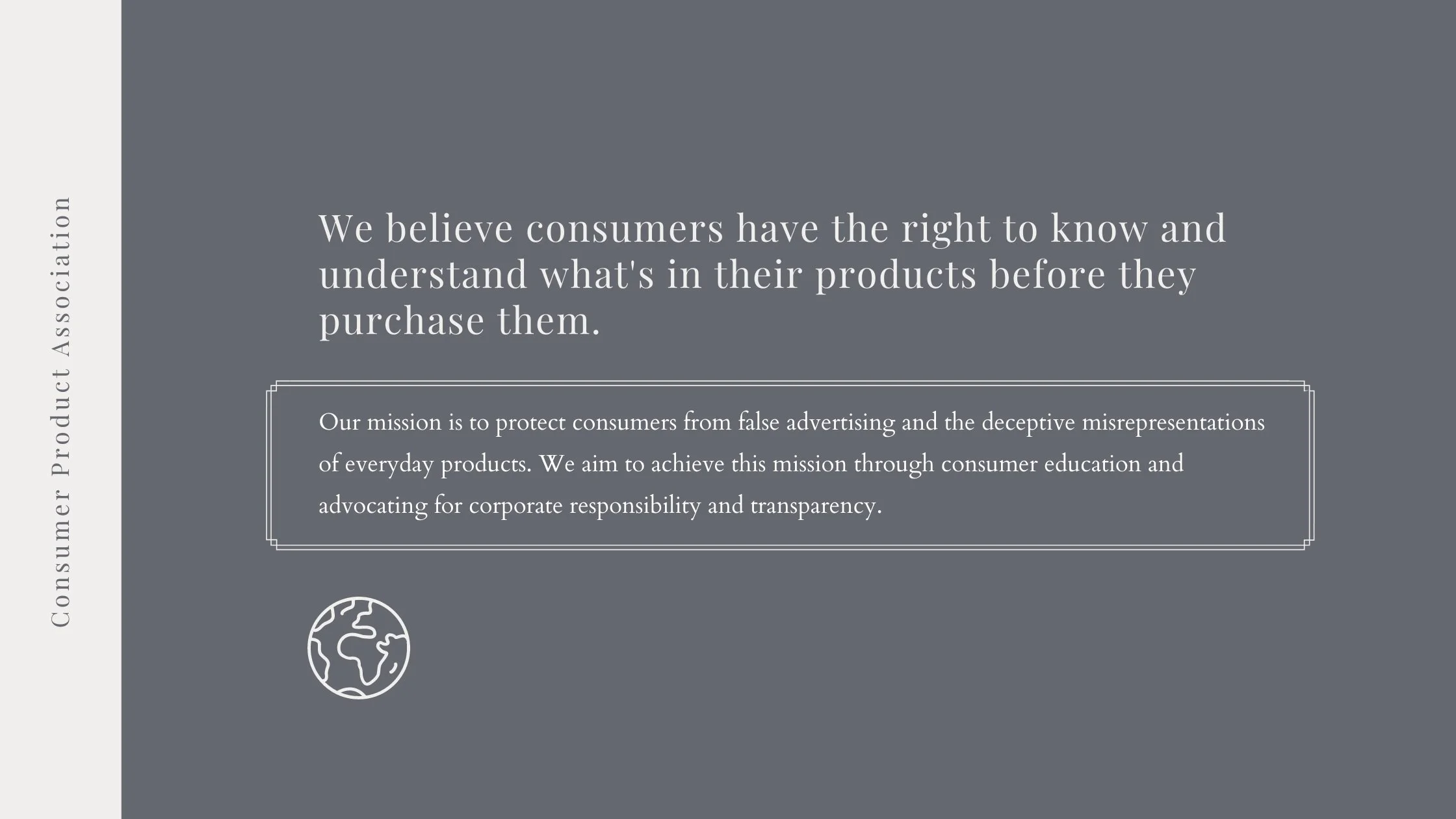 Consumer Products Association