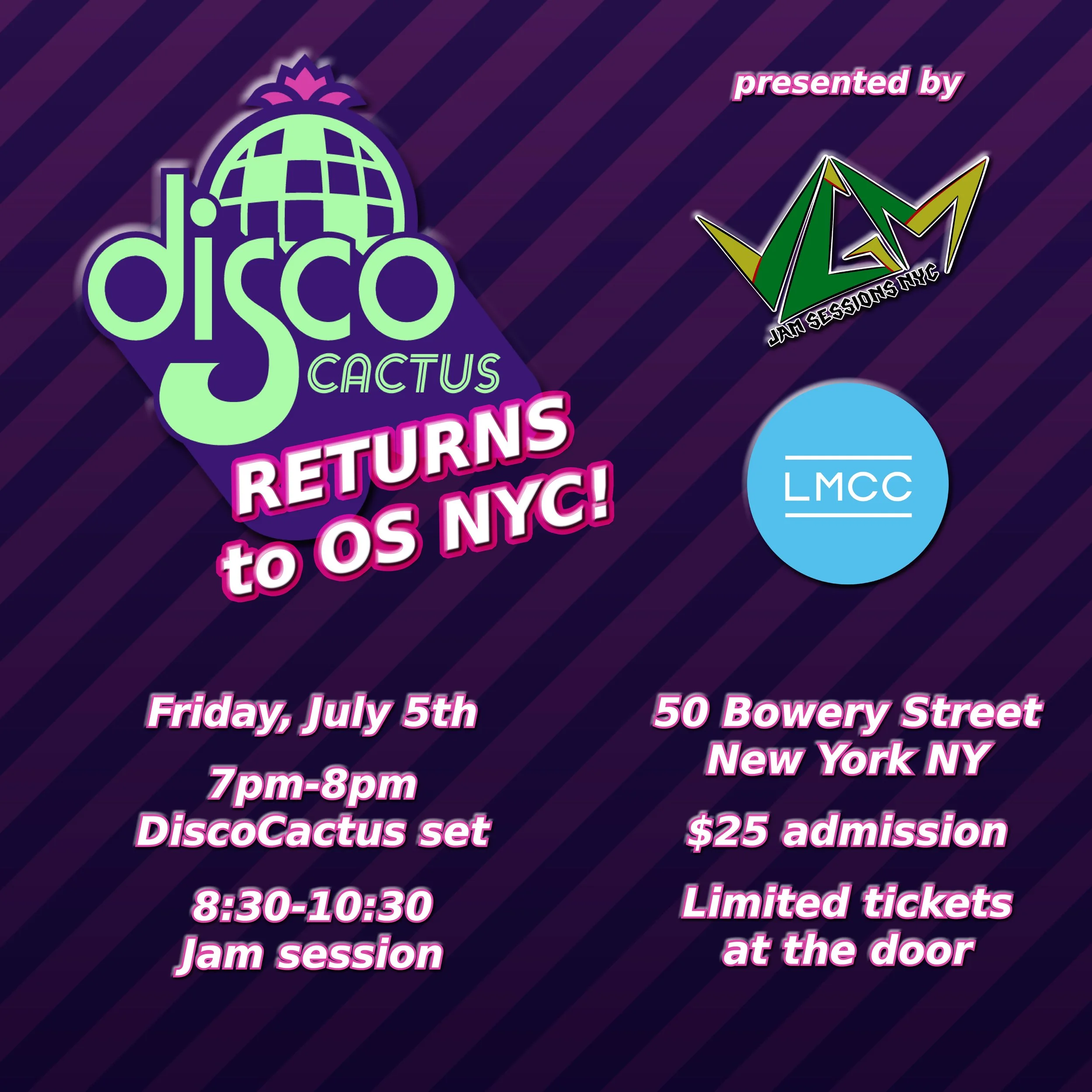 EVENTS — OS NYC