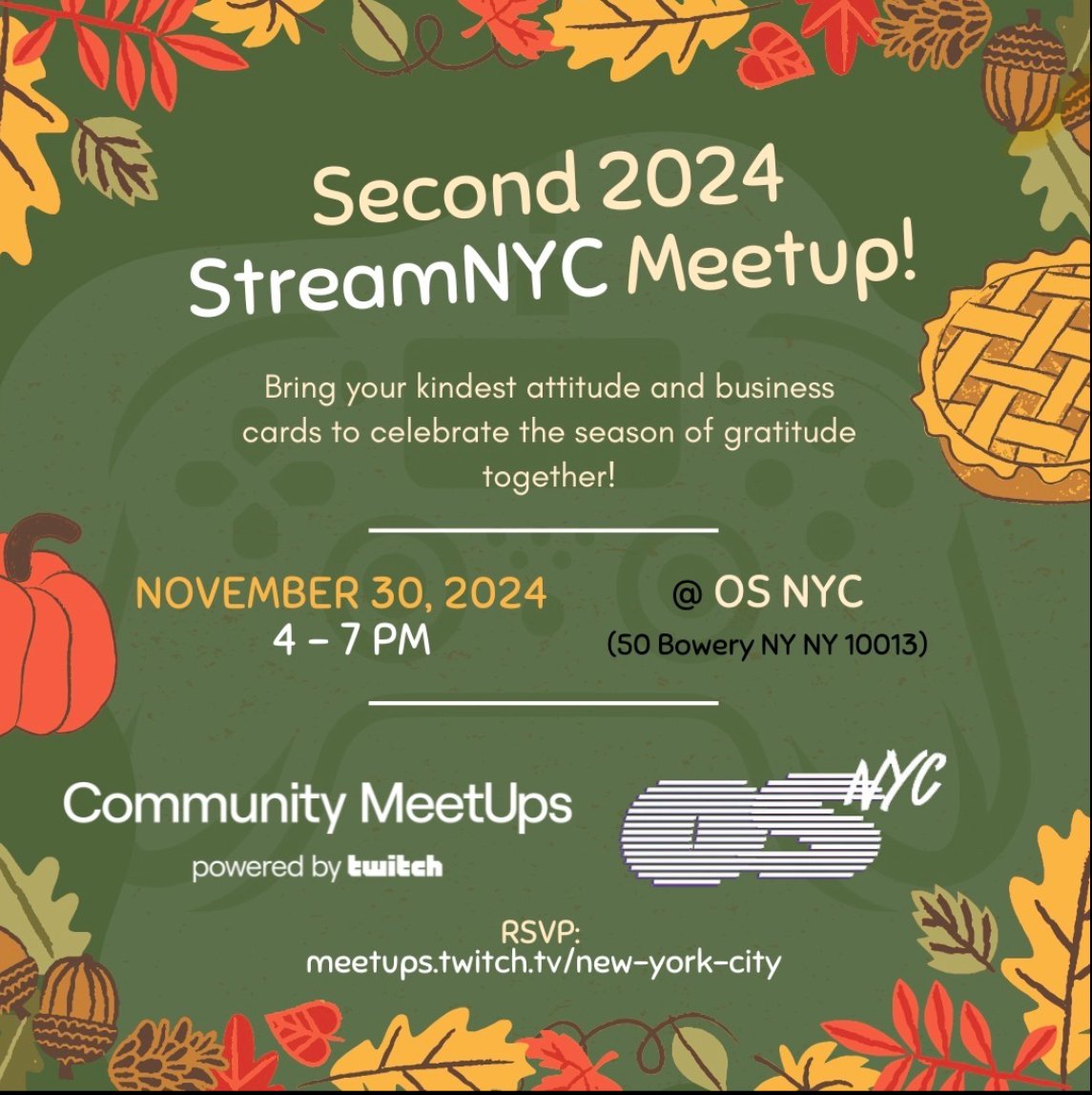 EVENTS — OS NYC