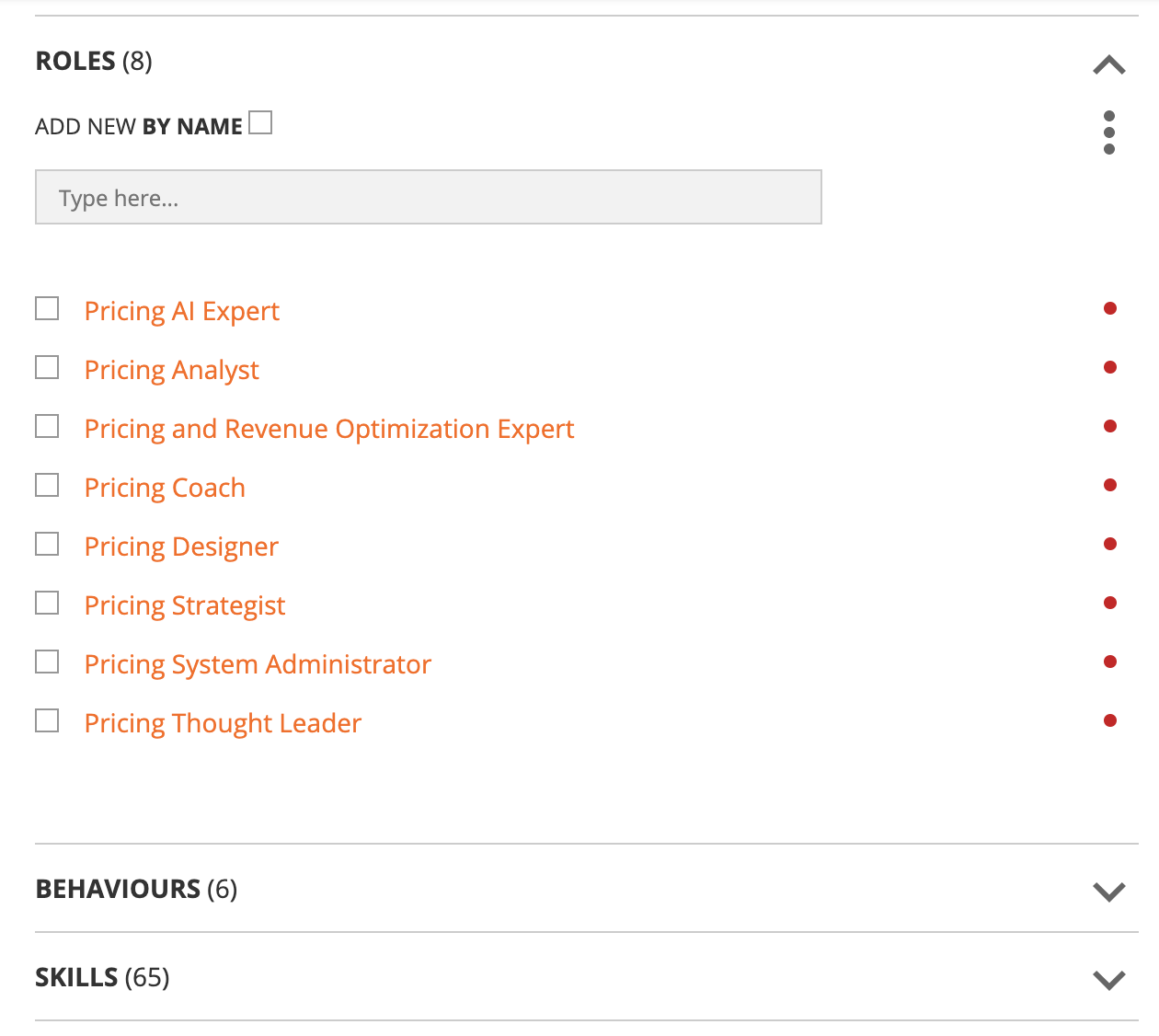 Capabilities - Skills around the value cycle — Ibbaka
