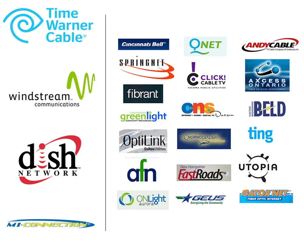 Internet Service Company Logos B