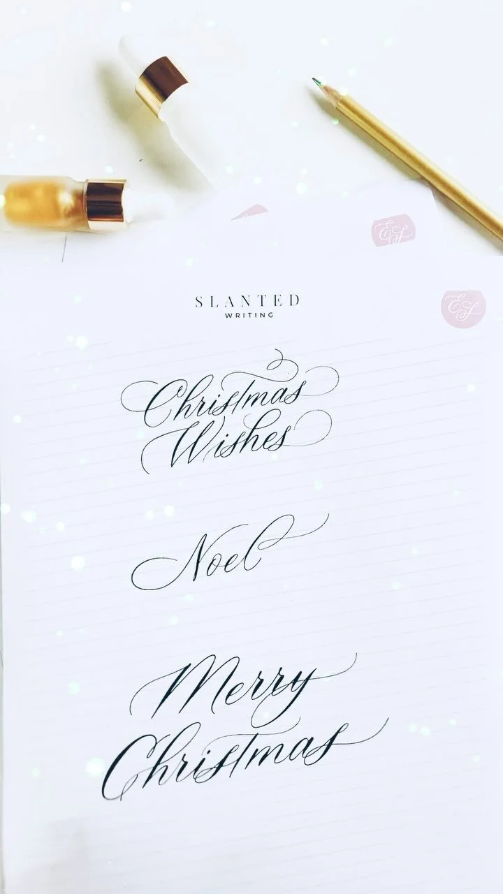 Modern Calligraphy Workshop in Halifax — ELLIE SHOPOVA-SMITH