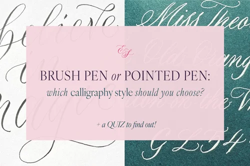 Which calligraphy ben is best for beginners? — Ellie Shopova - Smith ...