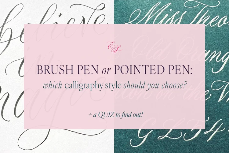Which calligraphy ben is best for beginners? — Ellie Shopova - Smith ...