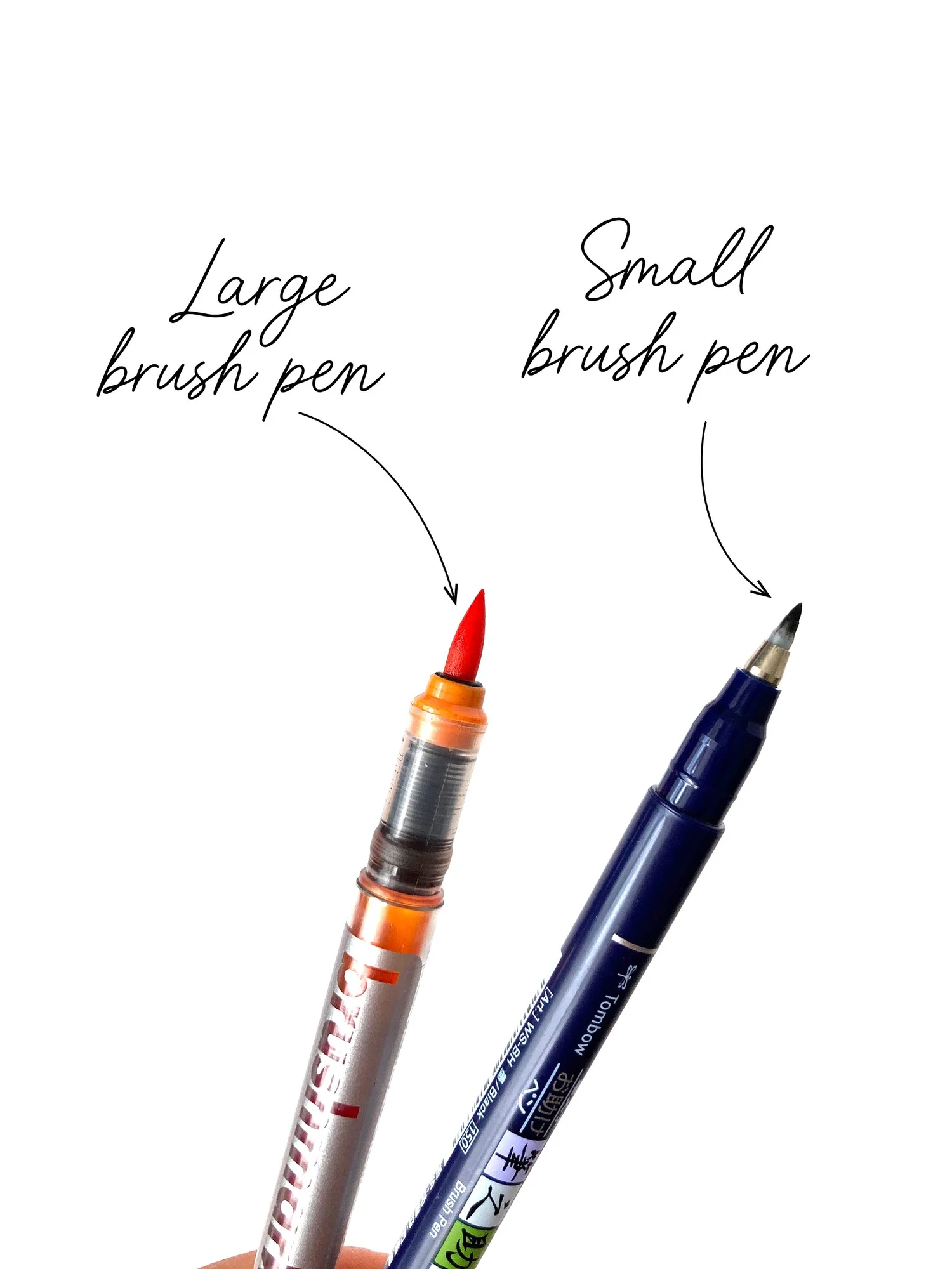 Essential supplies for brush pen calligraphy — Ellie Shopova - Smith ...