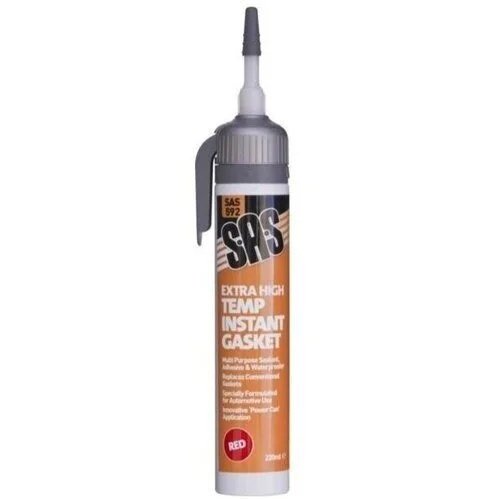 GRANVILLE Instant Gasket Silicone Sealant - Black - High Temperature ...