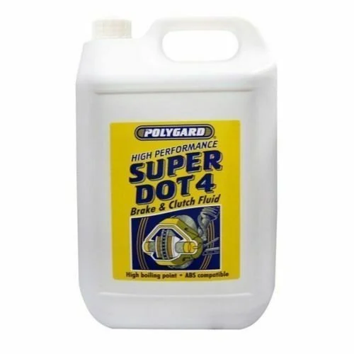 POLYGARD - Super DOT 4 Brake & Clutch Fluid PREMIUM Synthetic - 5L — Mo-kit | Workshop Consumables