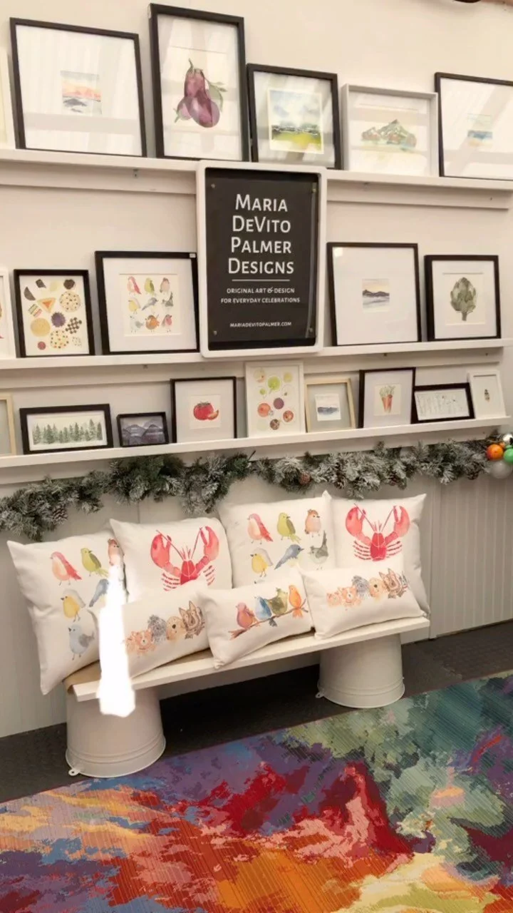 WHERE TO FIND ME — Maria DeVito Palmer Designs