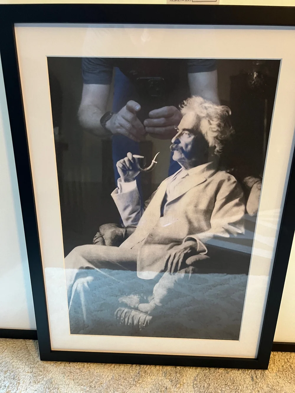 Taproom Artifact: Mark Twain Portrait — Lost Worlds Brewing