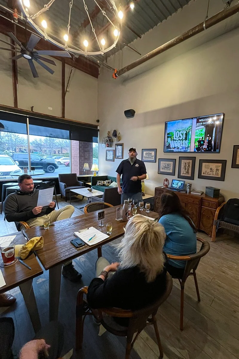 Beer School — Lost Worlds Brewing