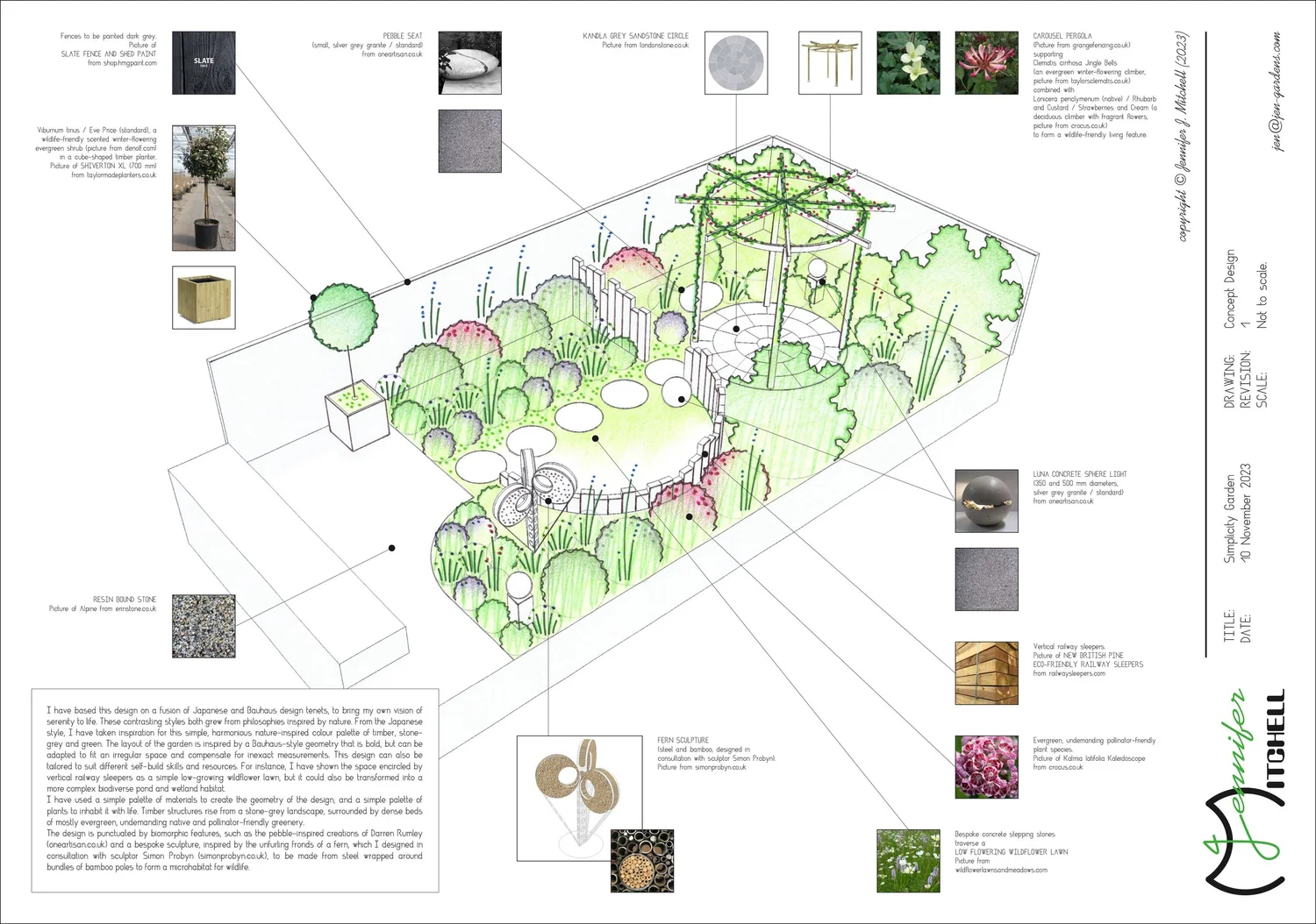 The Simplicity Garden — Jennifer Mitchell Garden Design