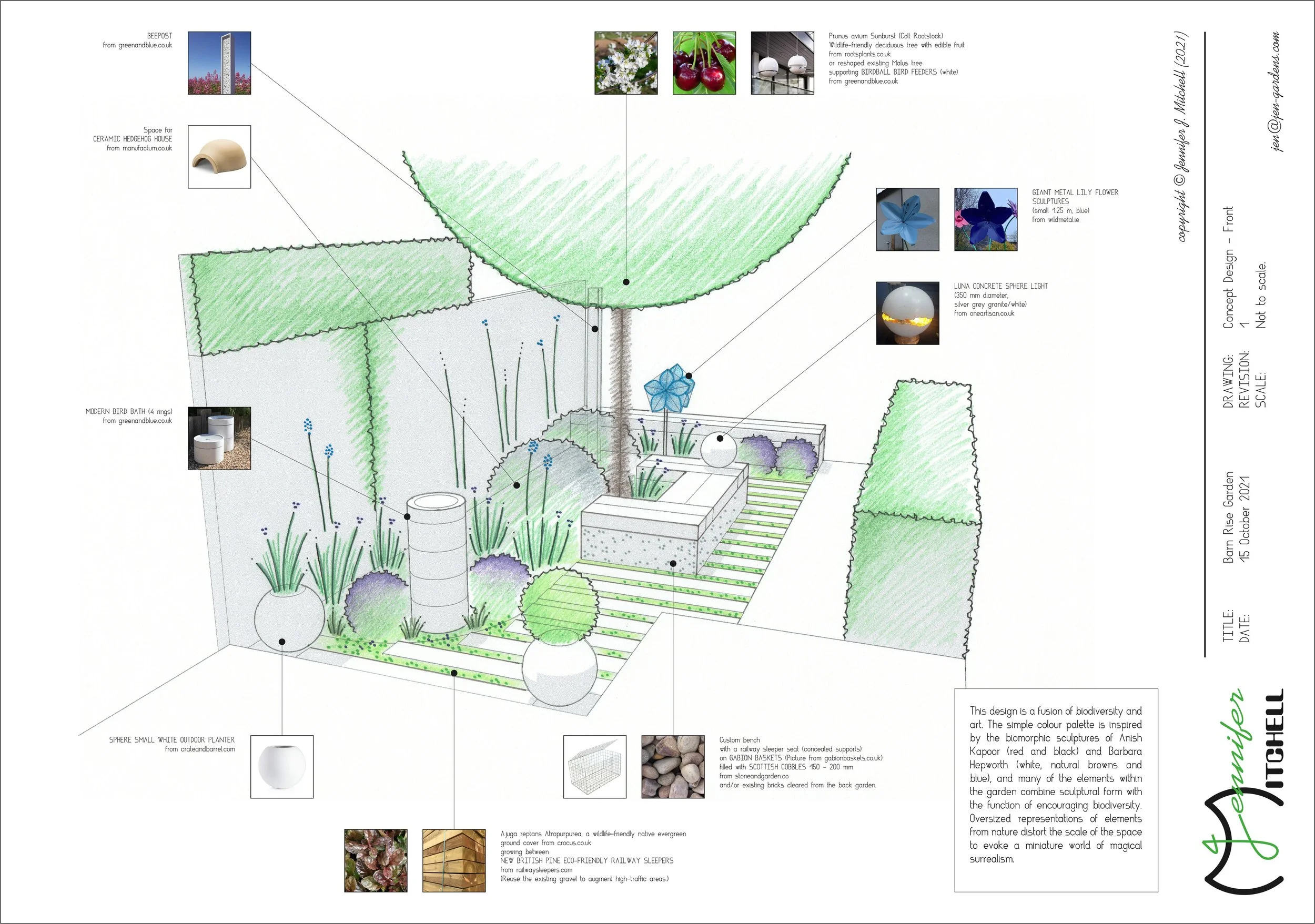 Barn Rise Garden — Jennifer Mitchell Garden Design