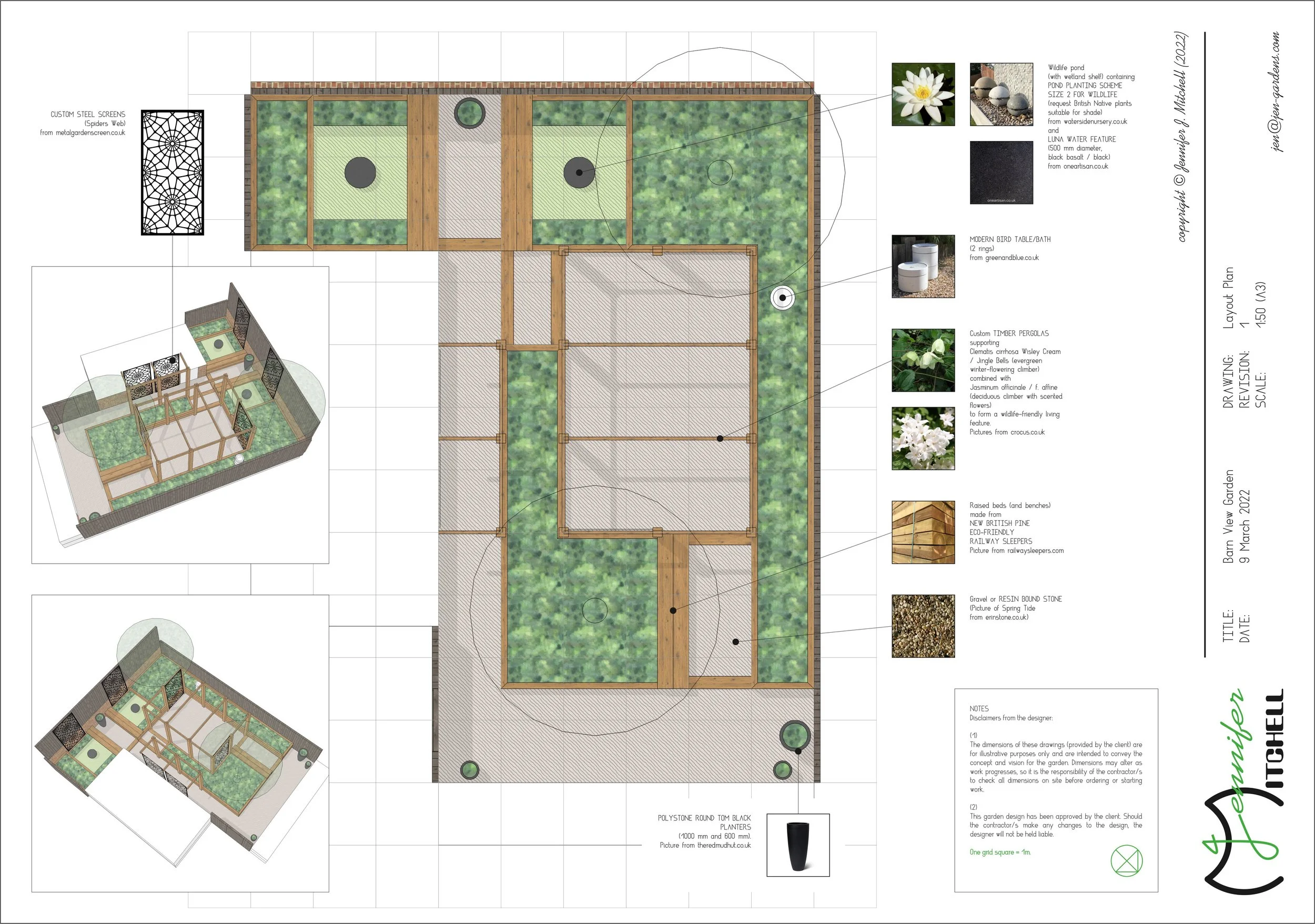 Garden Plan View