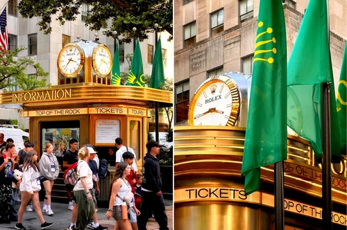 Rolex Brings Its Brand to Rockefeller Center - Coronet Magazine - Rolex ...