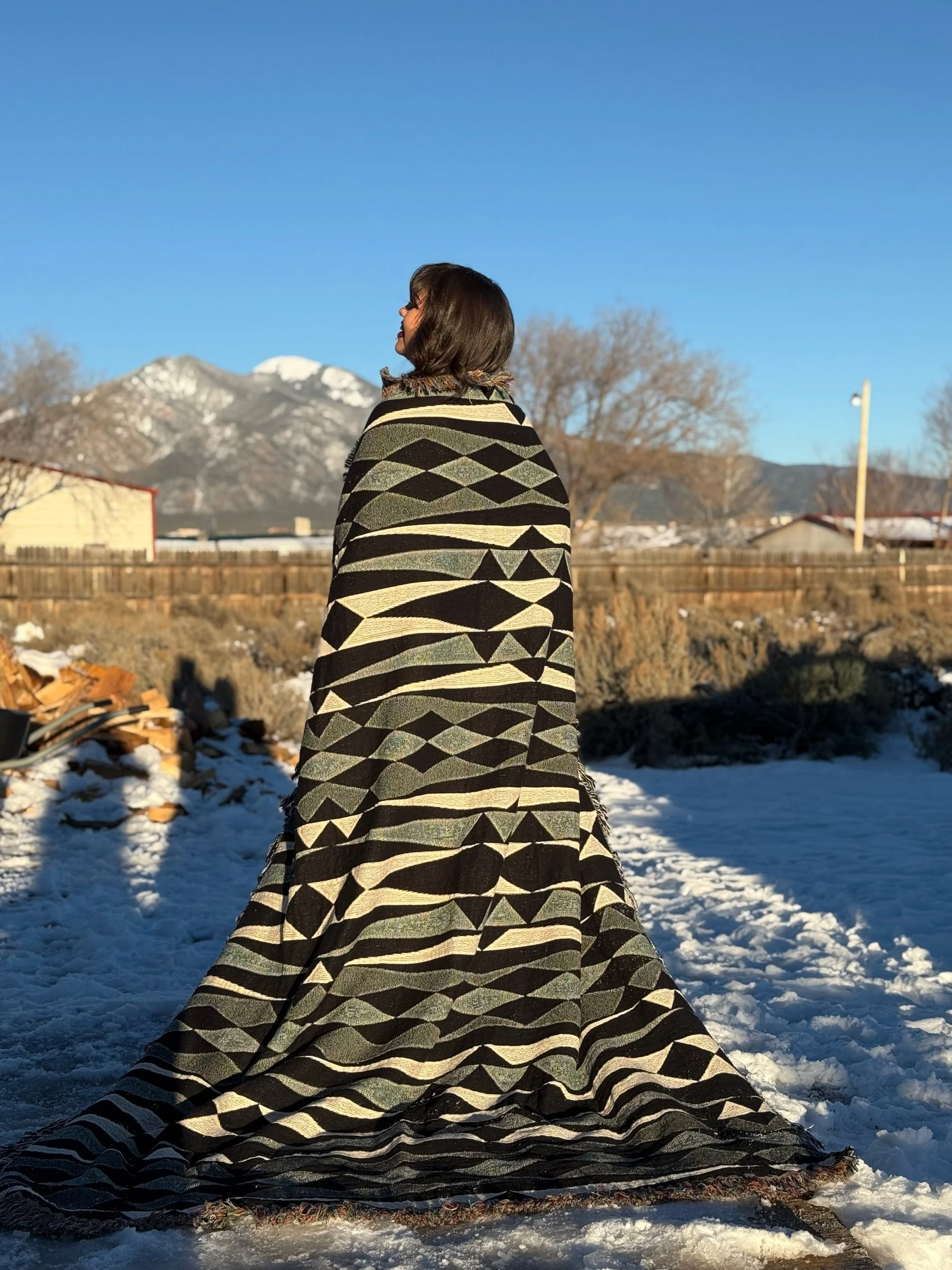 Woven Blanket: "Classic" — Sky-Eagle Collection