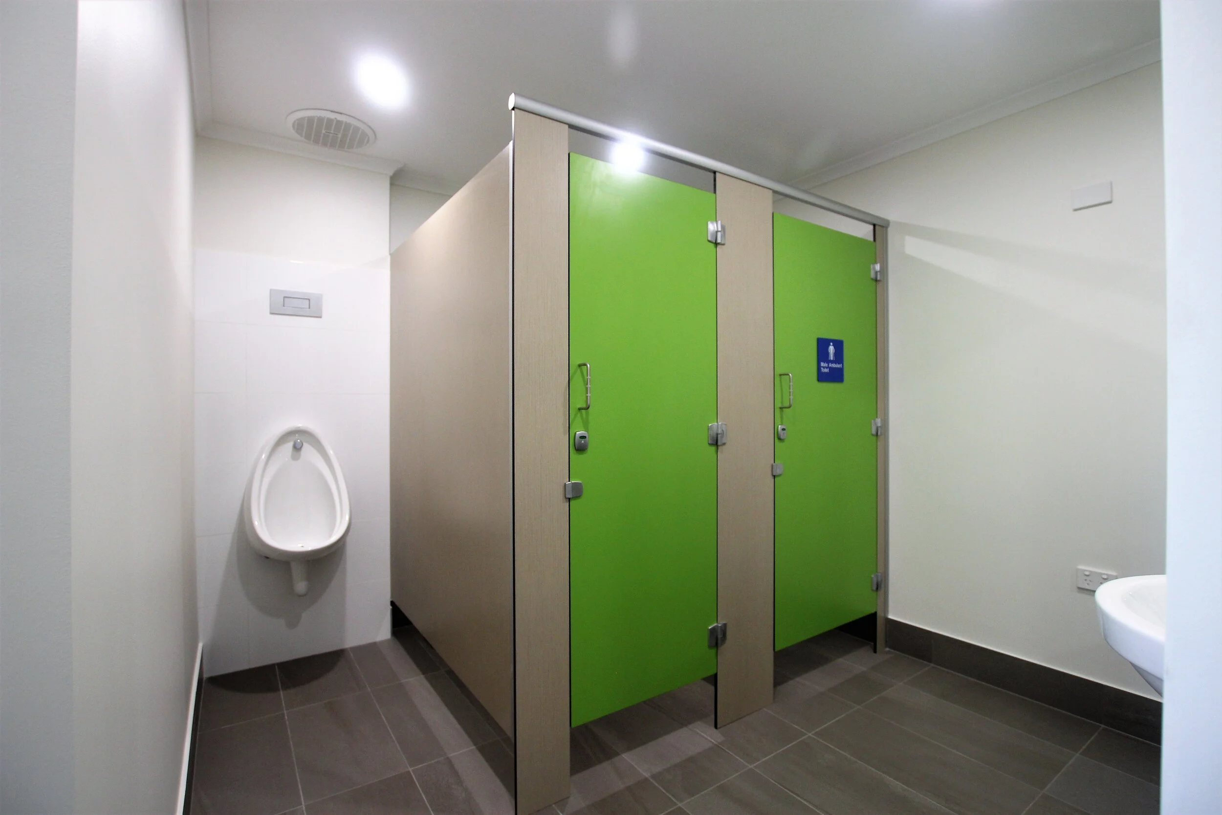 commercial ablutions toilet refurbishment renovation Perth — Craftsman ...