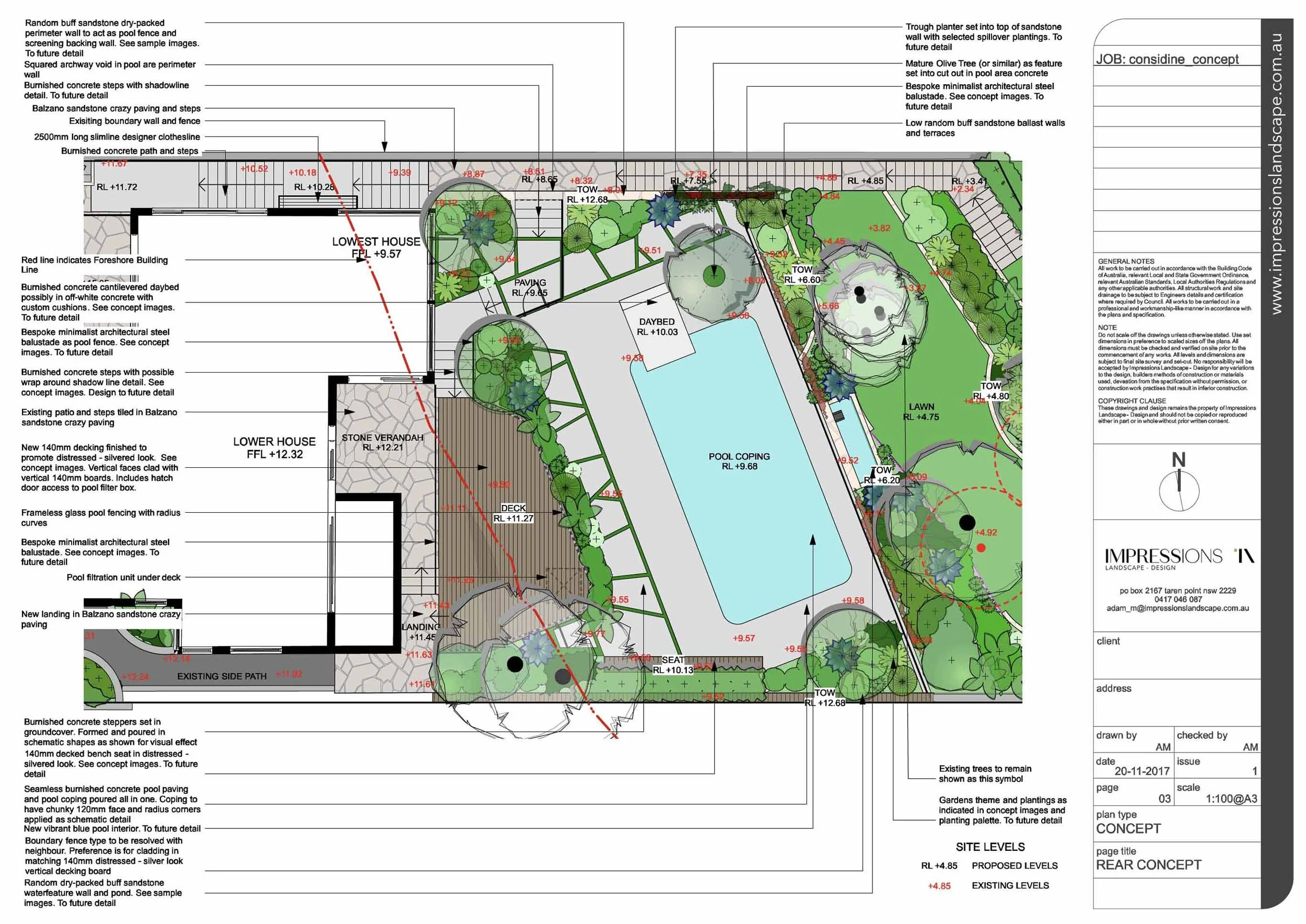 SERVICES — Impressions Landscape - Design