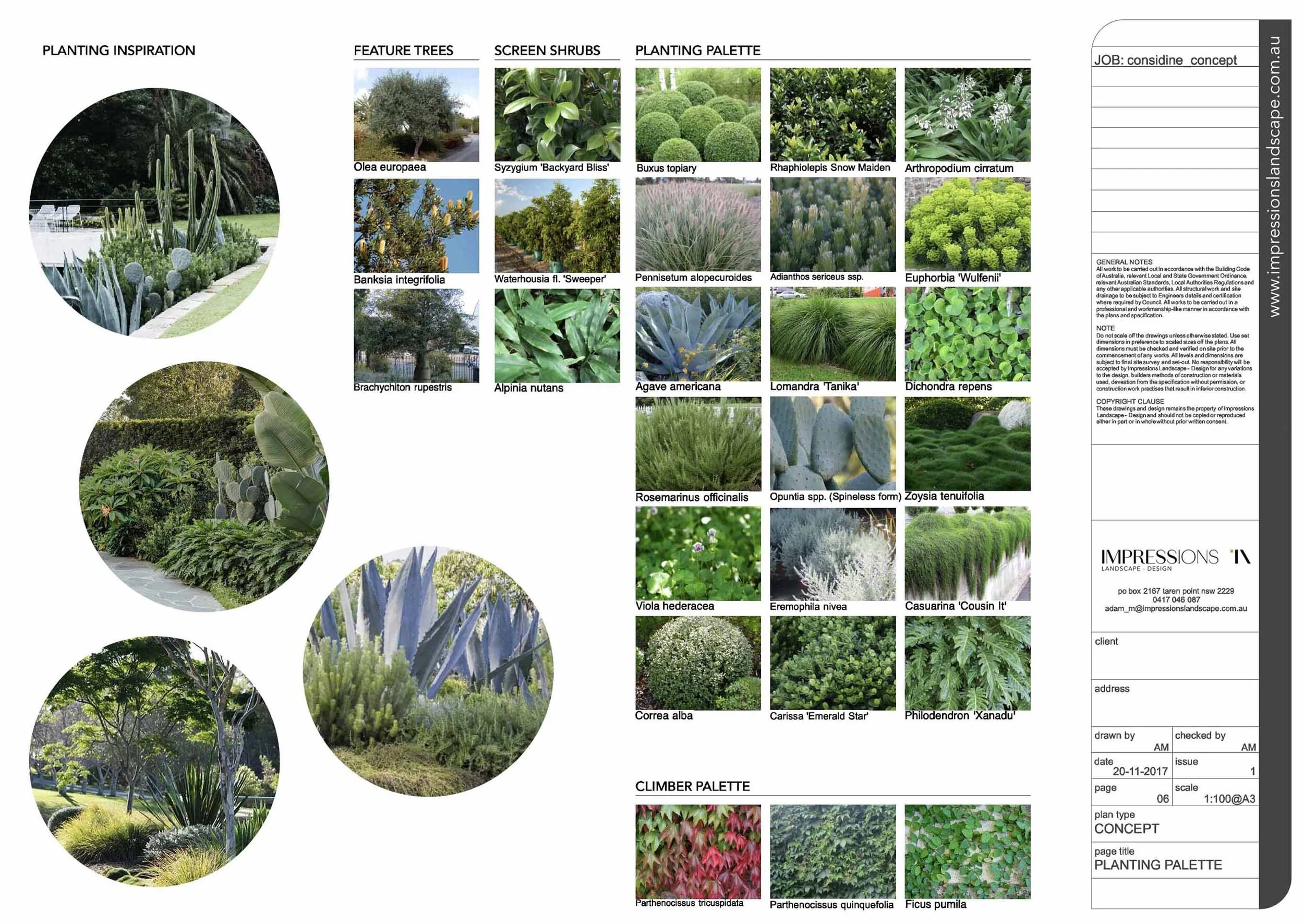 SERVICES — Impressions Landscape - Design