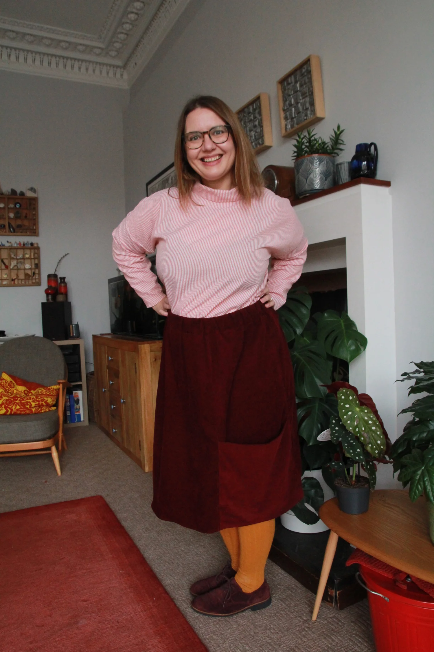Peppermint Pocket skirt — apple franca