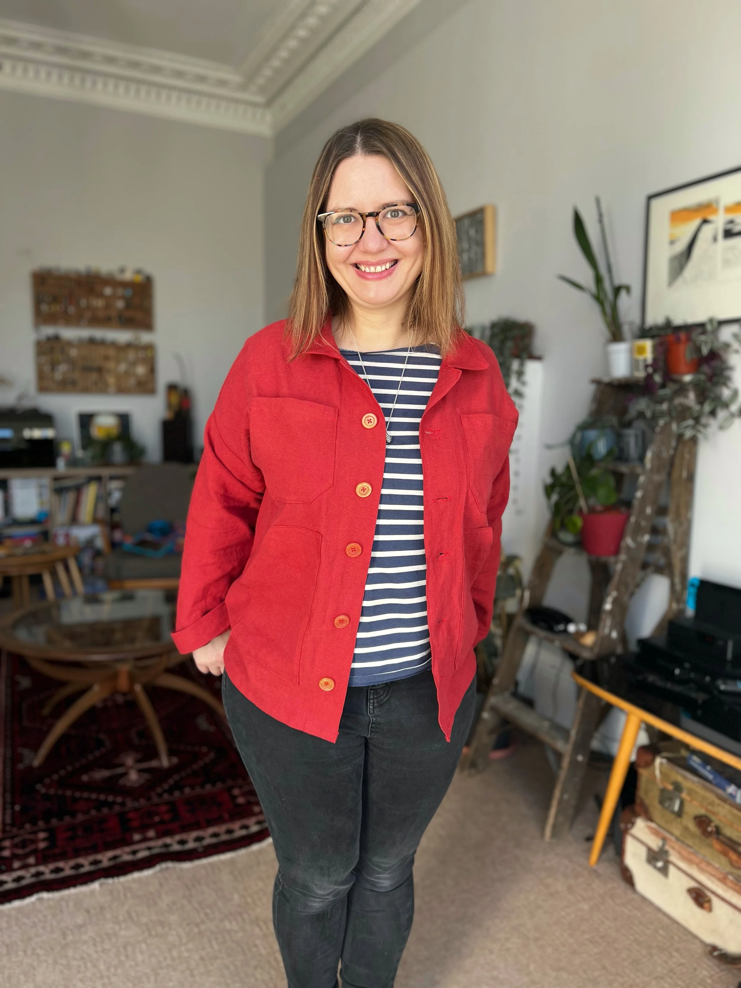 Friday Pattern Company Ilford jacket — apple franca