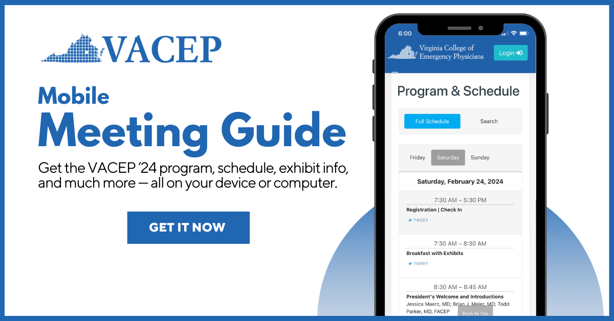 Annual Conference — VACEP | Virginia College of Emergency Physicians