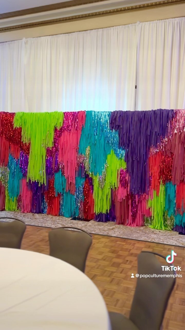 Memphis Balloons, Pop Culture Memphis, Memphis Streamer Fringe