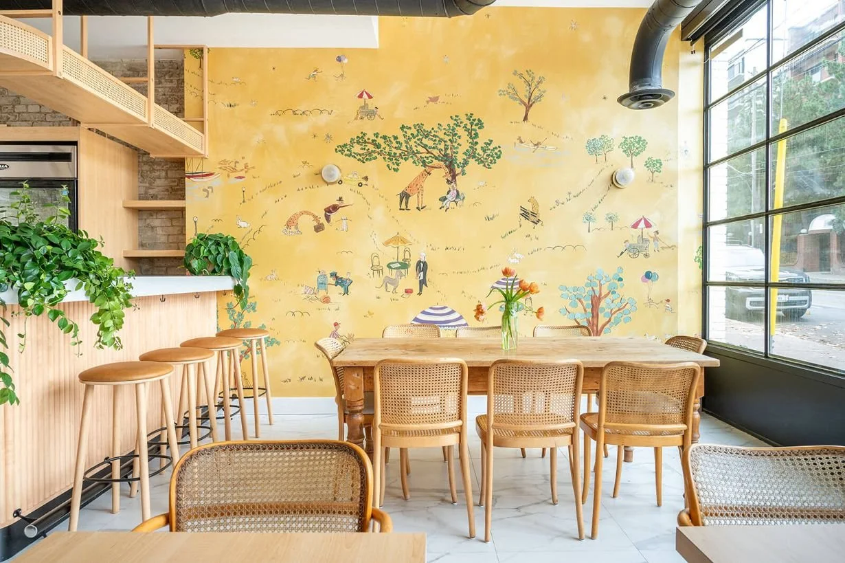 Paper Route Café – A Community-Centered Interior Design — Sansa Interiors