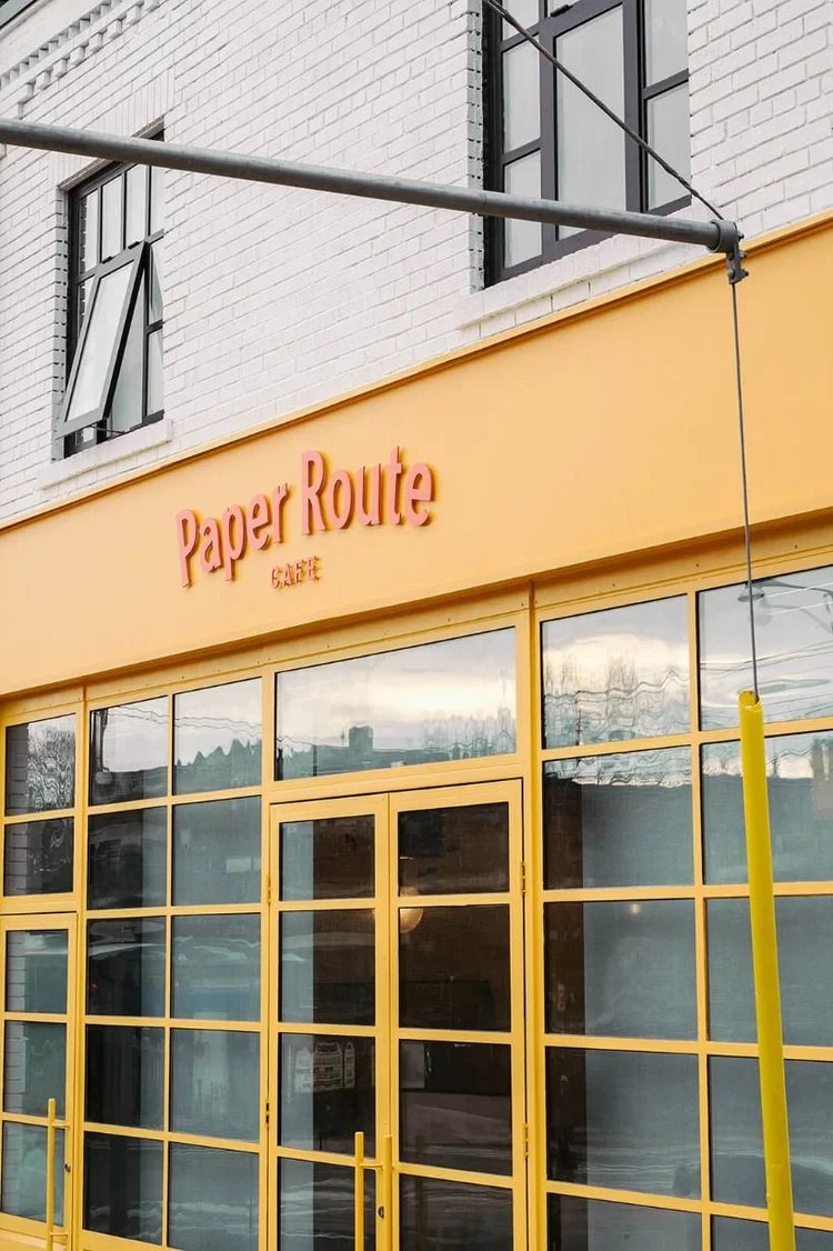 Paper Route Café – A Community-Centered Interior Design — Sansa Interiors