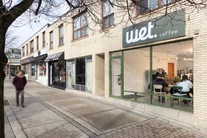 Chic Wet Coffee Café Interior Design Oakville — Sansa Interiors