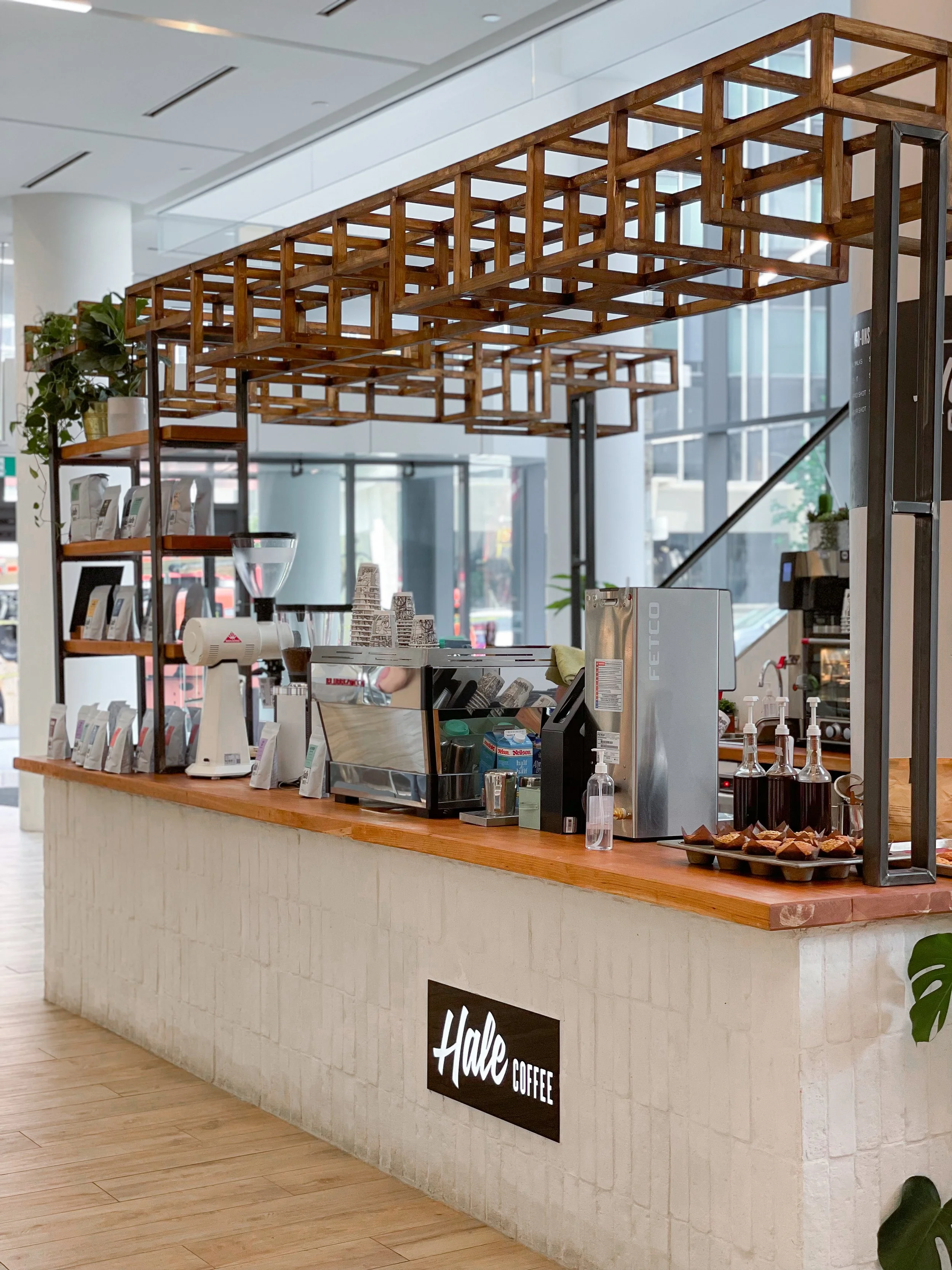 Hale Coffee Café Design in Toronto — Sansa Interiors