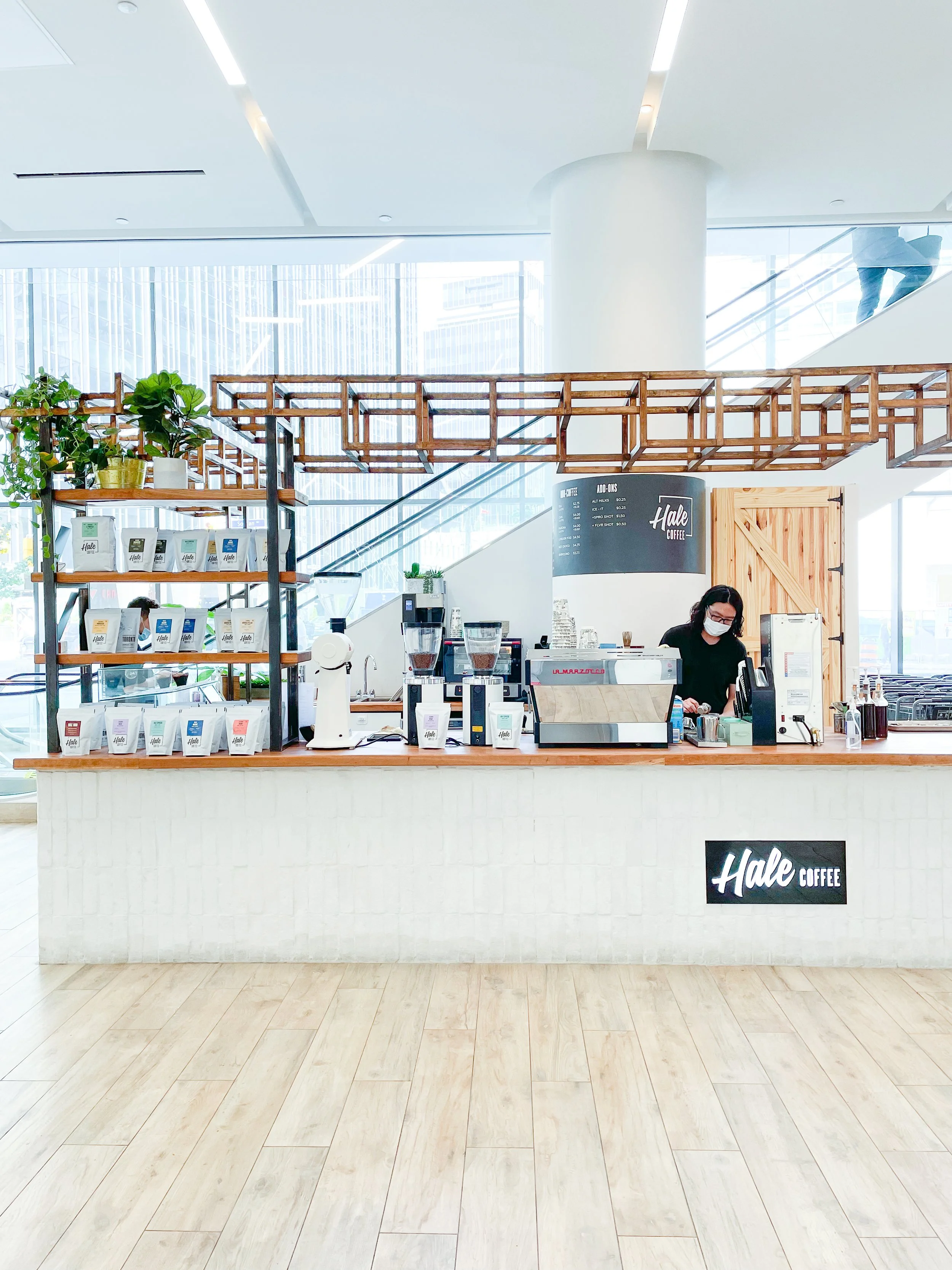 Cafe Interior Design – Hale Coffee Toronto — Sansa Interiors