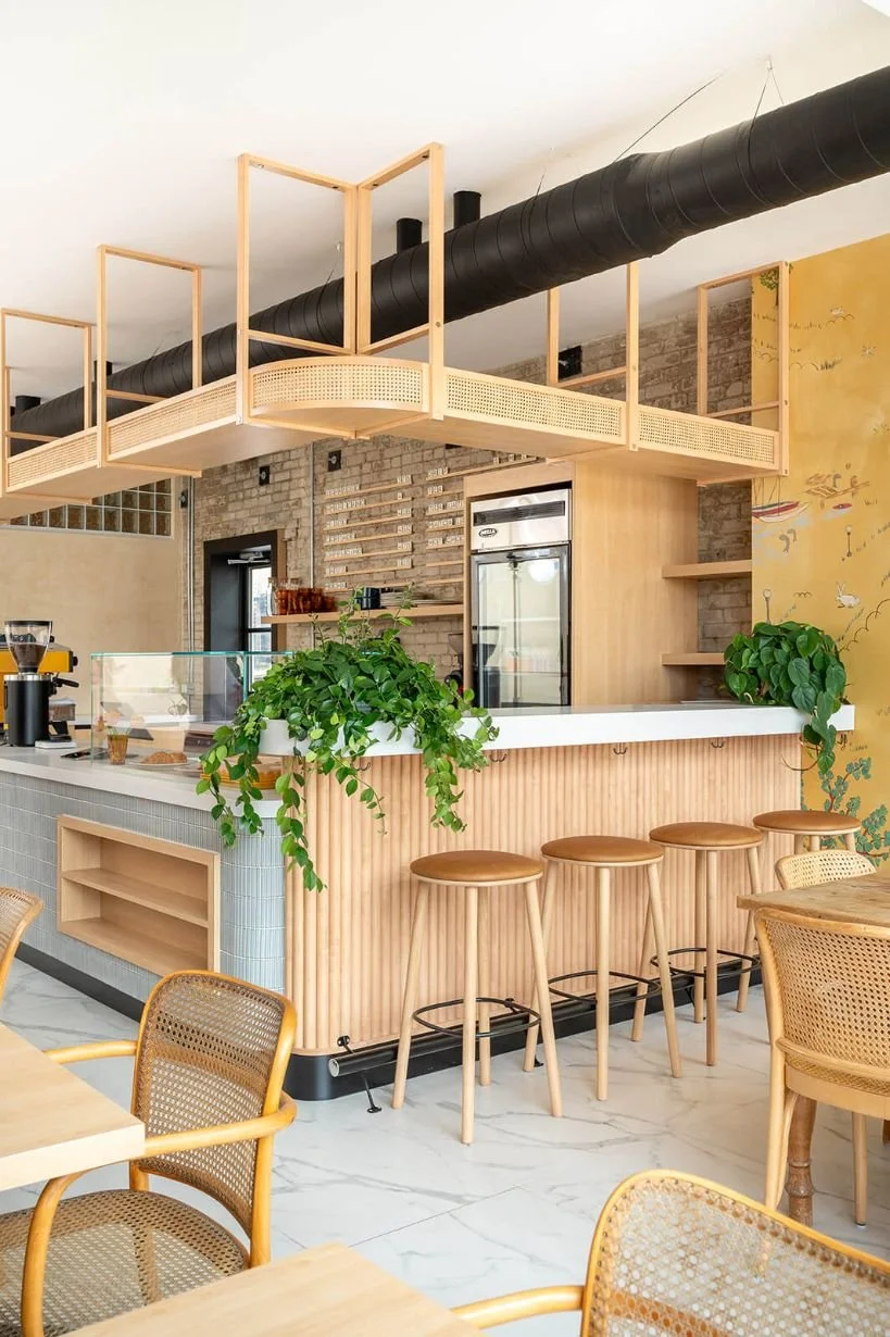 Paper Route Café – A Community-Centered Interior Design — Sansa Interiors