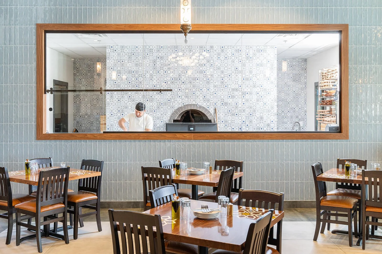 Roman Zaman Restaurant Interior Design Renovation — Sansa Interiors