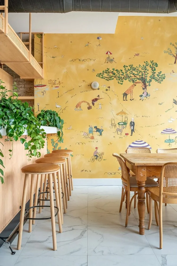 Paper Route Café – A Community-Centered Interior Design — Sansa Interiors