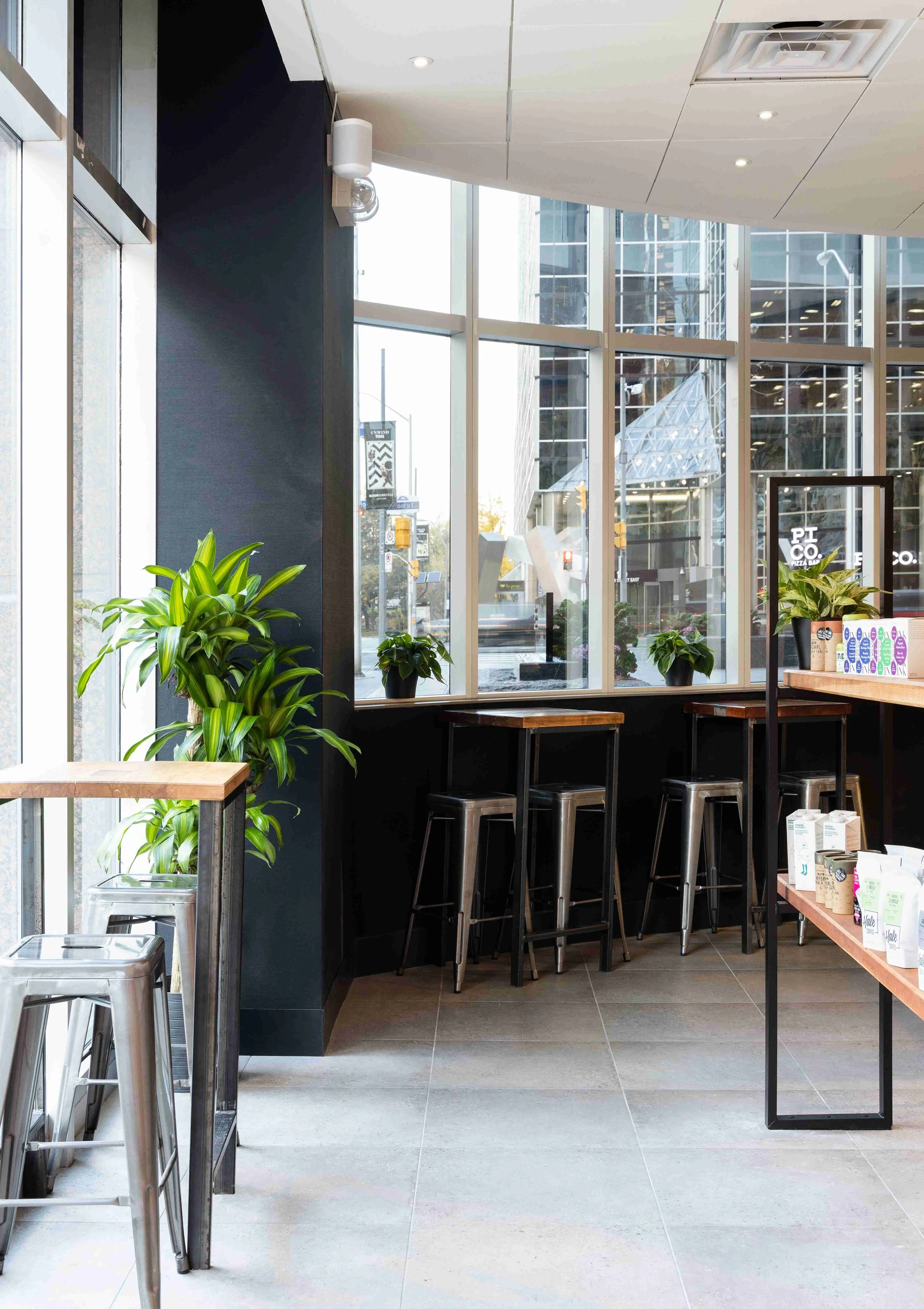 Boutique Cafe Interior Design - Hale Coffee Toronto — Sansa Interiors