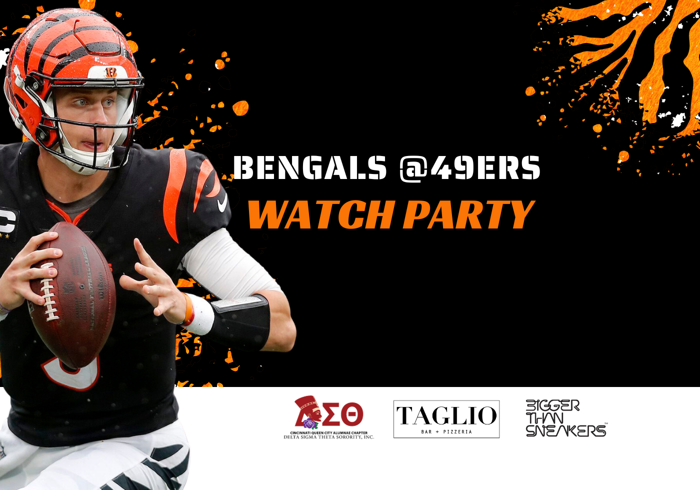 Bengal @ 49ers Watch Party — Cincinnati Queen City Alumnae Chapter