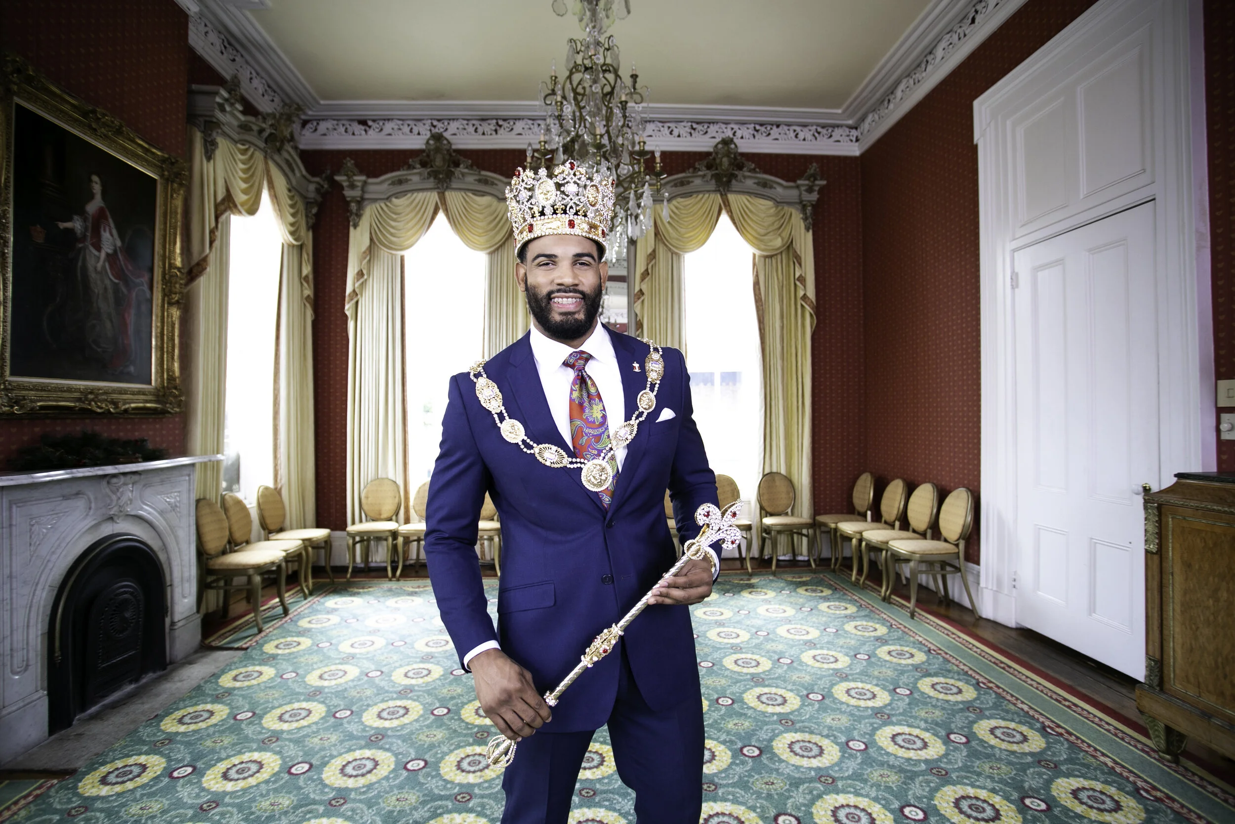 Mobile Area Mardi Gras Association’s King Elexis I: Quinterris Jacobia ...