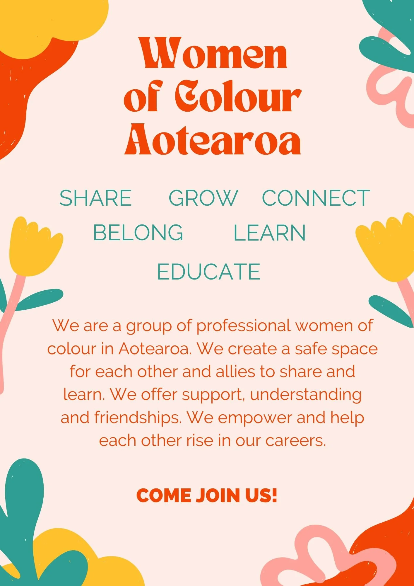 The Women of Colour Aotearoa community — As You