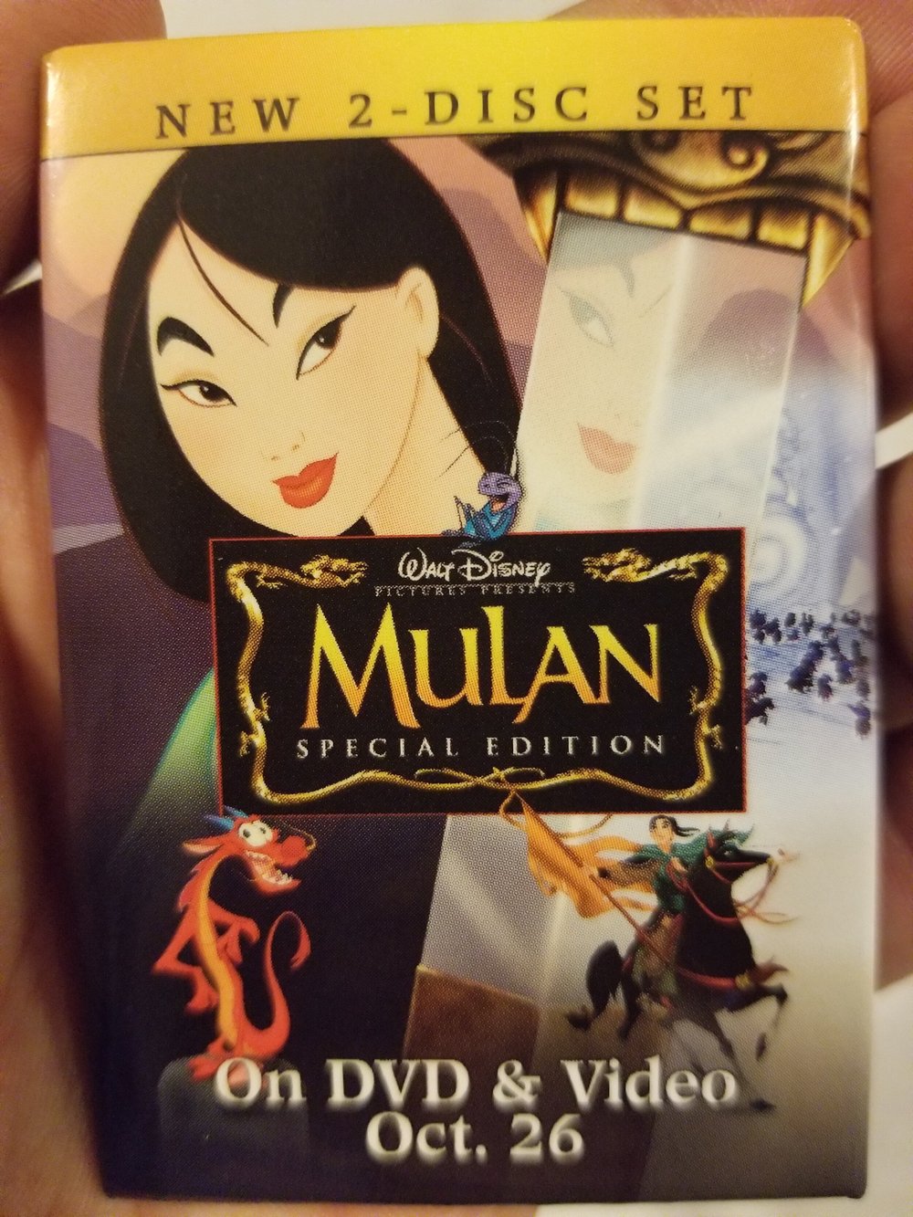 Mulan Dvd