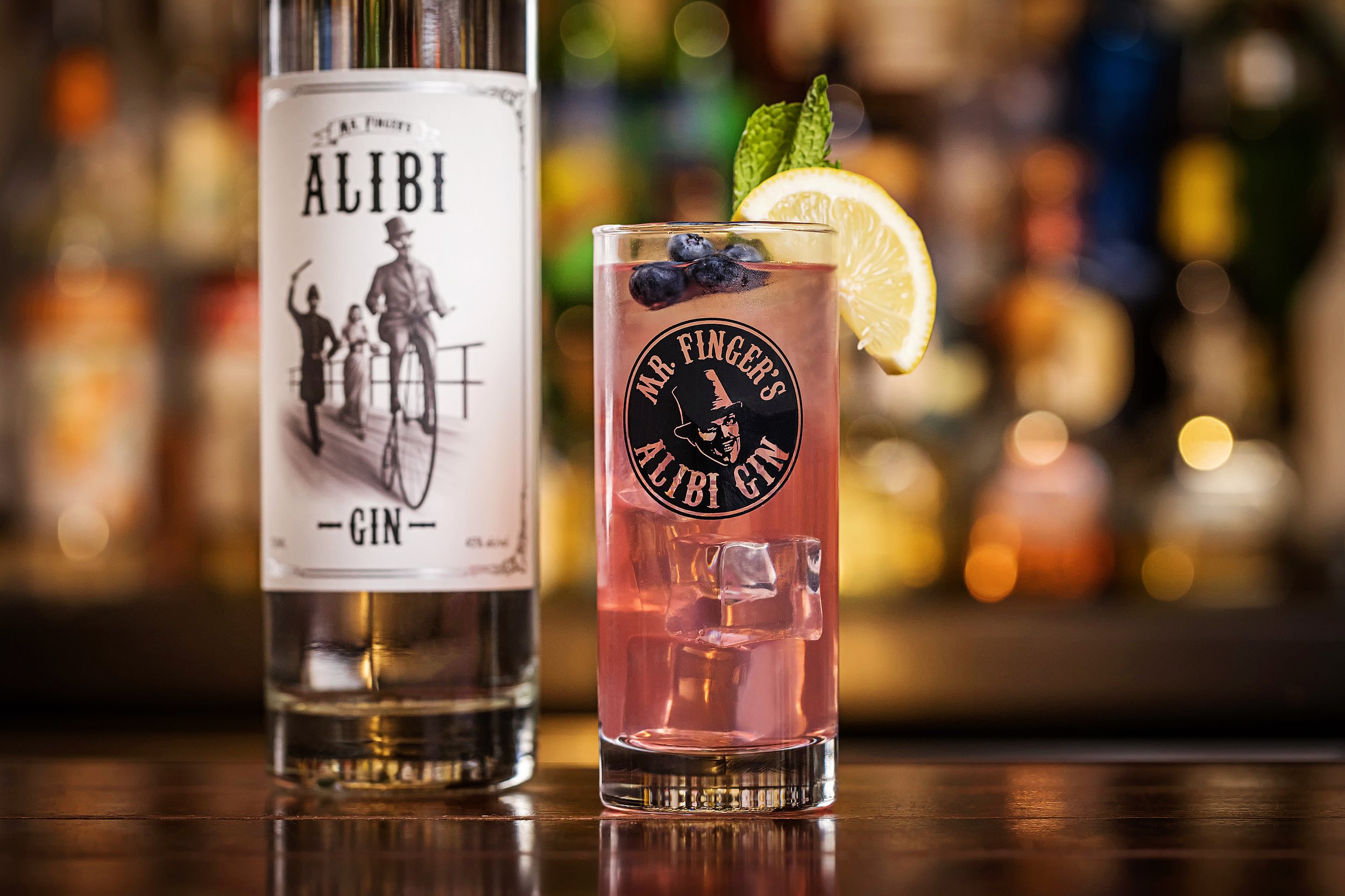 Drinks — Mr. Finger's Alibi Gin | Fastest growing craft gin in New Jersey