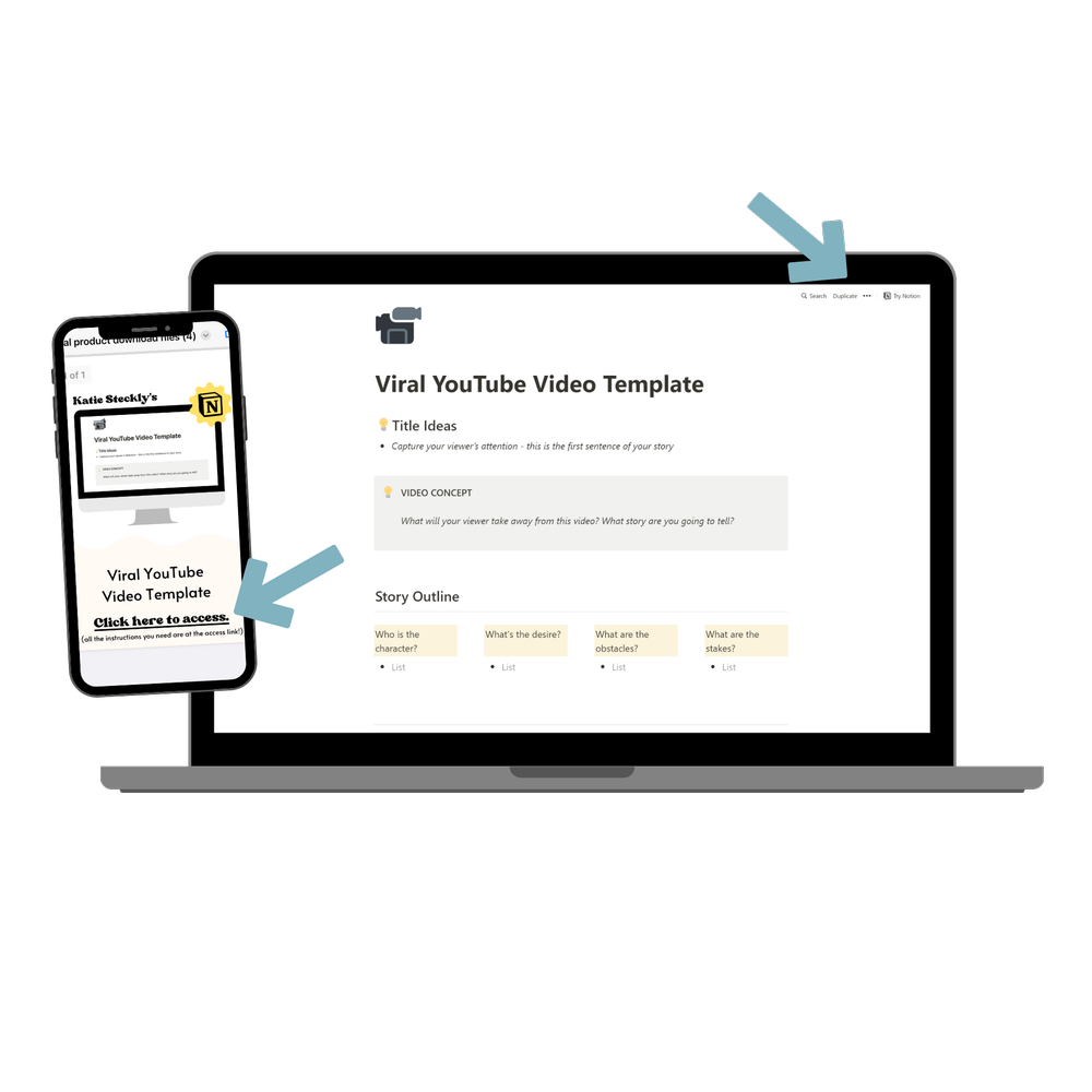 Viral YouTube Script Template — Katie Steckly