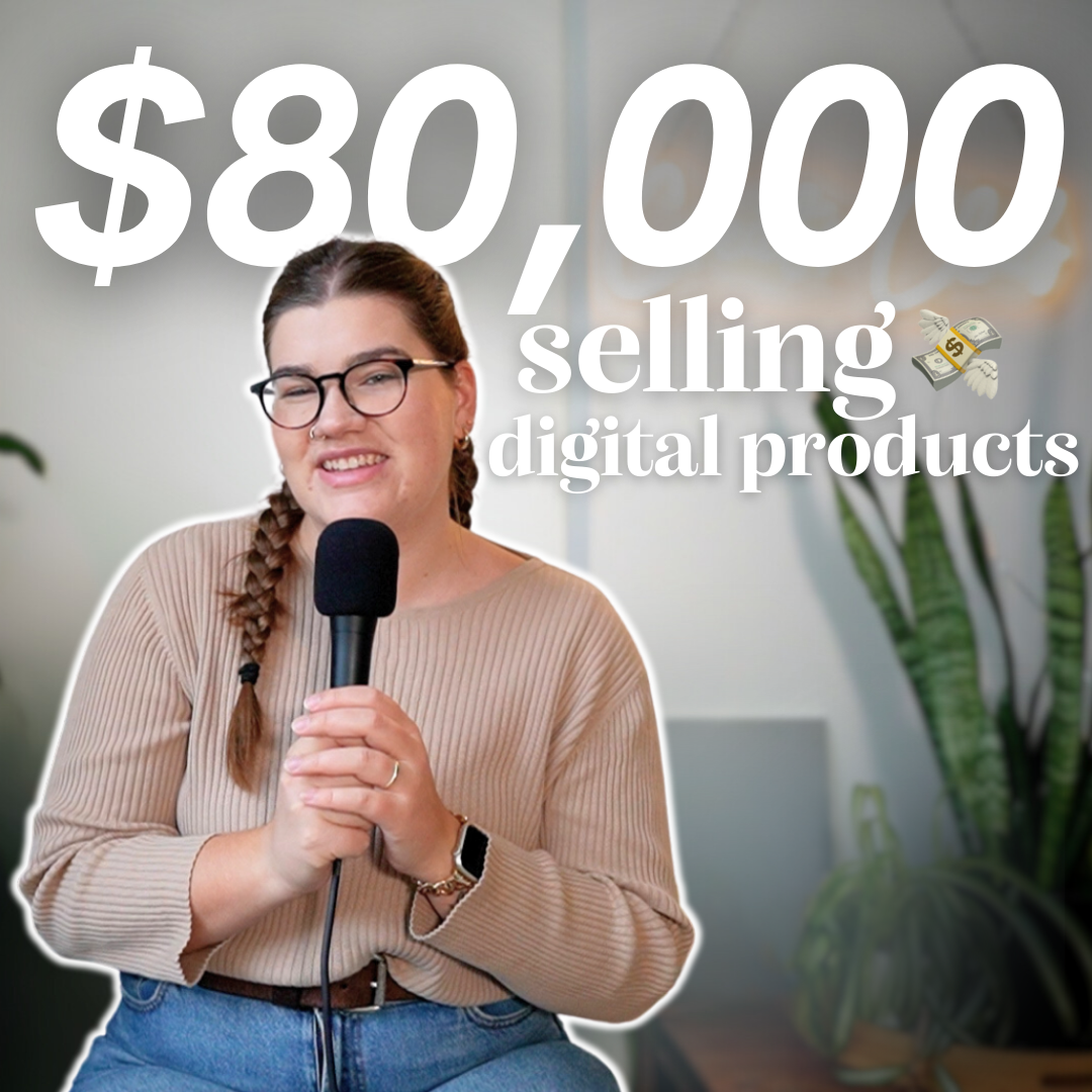 How I went from $0-$80,000 in digital product sales in 3 steps — Katie ...