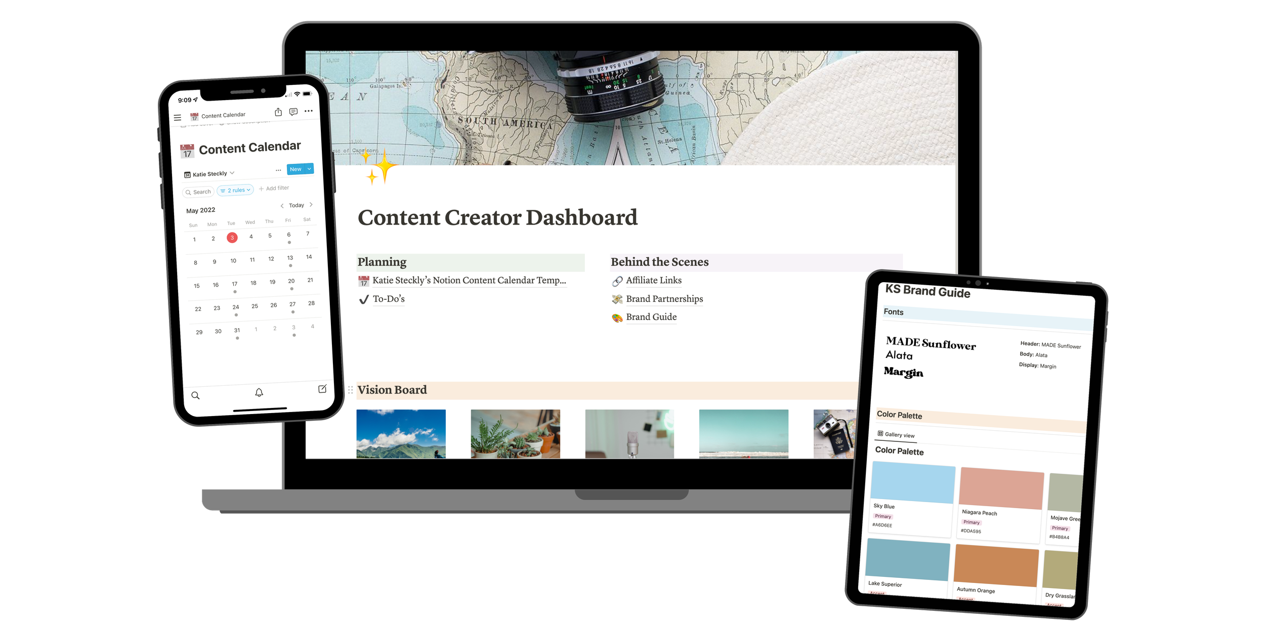 Notion Content Creator Bundle — Katie Steckly