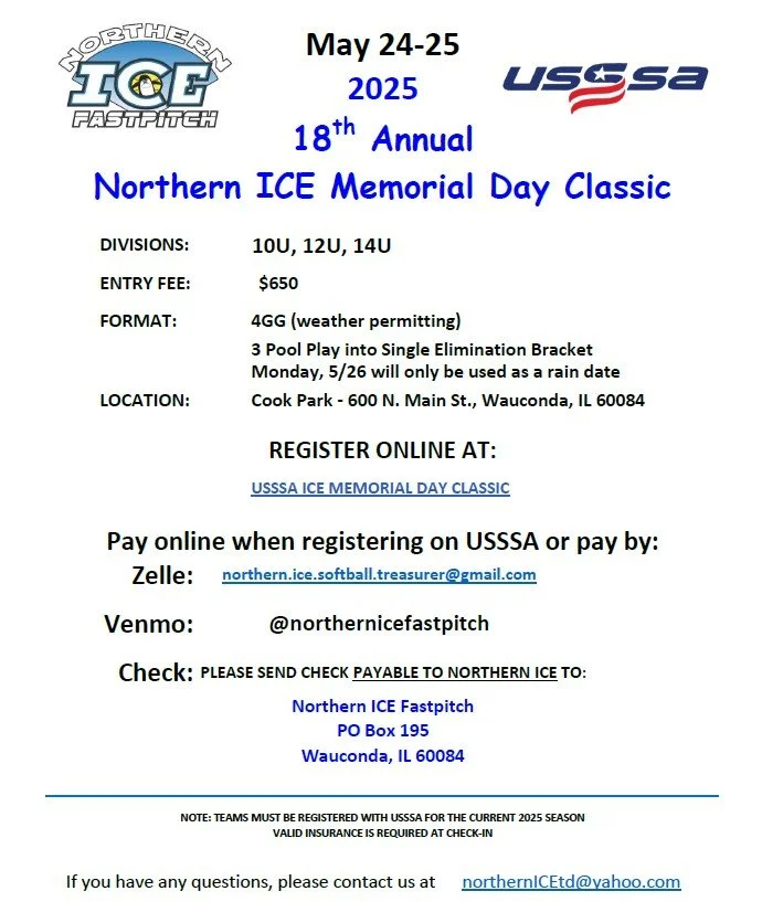 Tournaments — Northern Ice Fastpitch