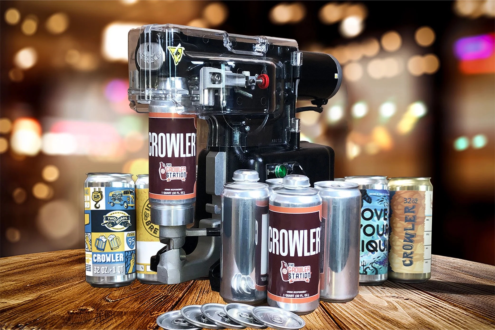 Custom Labeled Crowler Cans — The Crowler Station