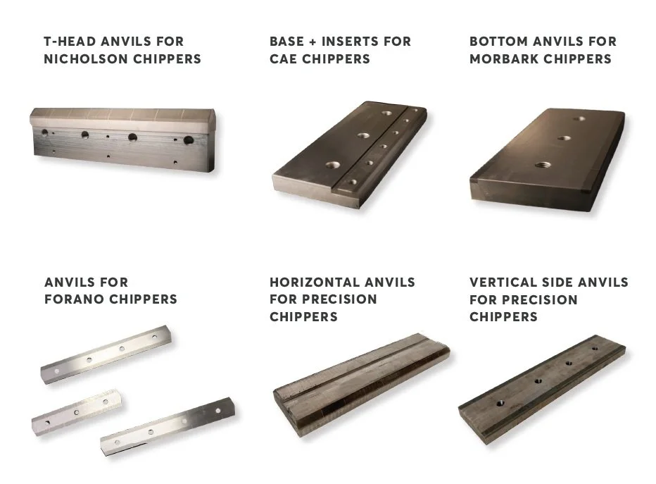 Chipper Parts — Webco Mill Supply